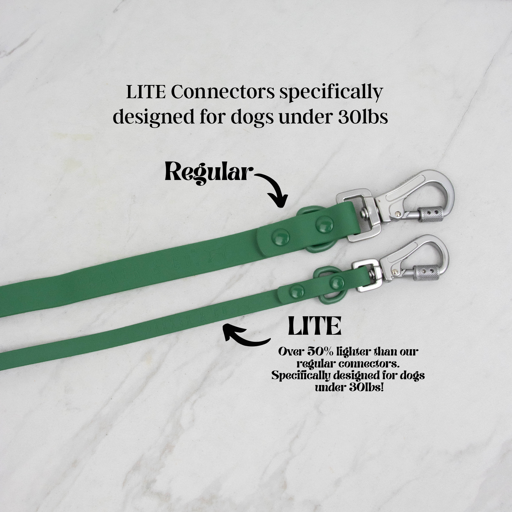 Solace Waterproof Multi-Dog Connector / Traffic Handle – Parker & Co.